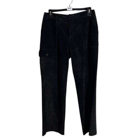 New Frontier | Pants & Jumpsuits | New Frontier 0 Suede Leather Pants ...